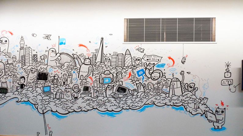 Facebook's walls get a stunning illustrative facelift | Creative Bloq