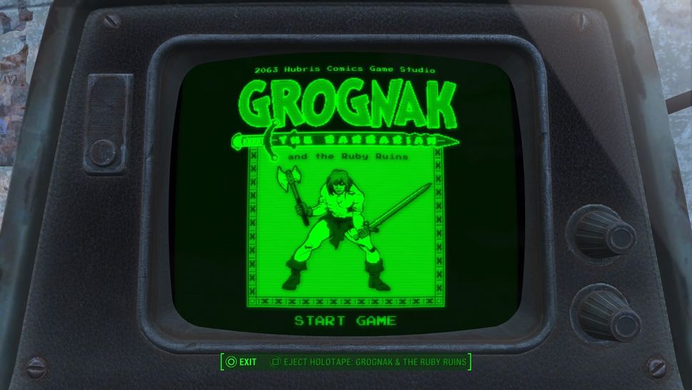 Holotape: Grognak the Barbarian and the Ruby Ruins - Fallout 4 Holotape ...