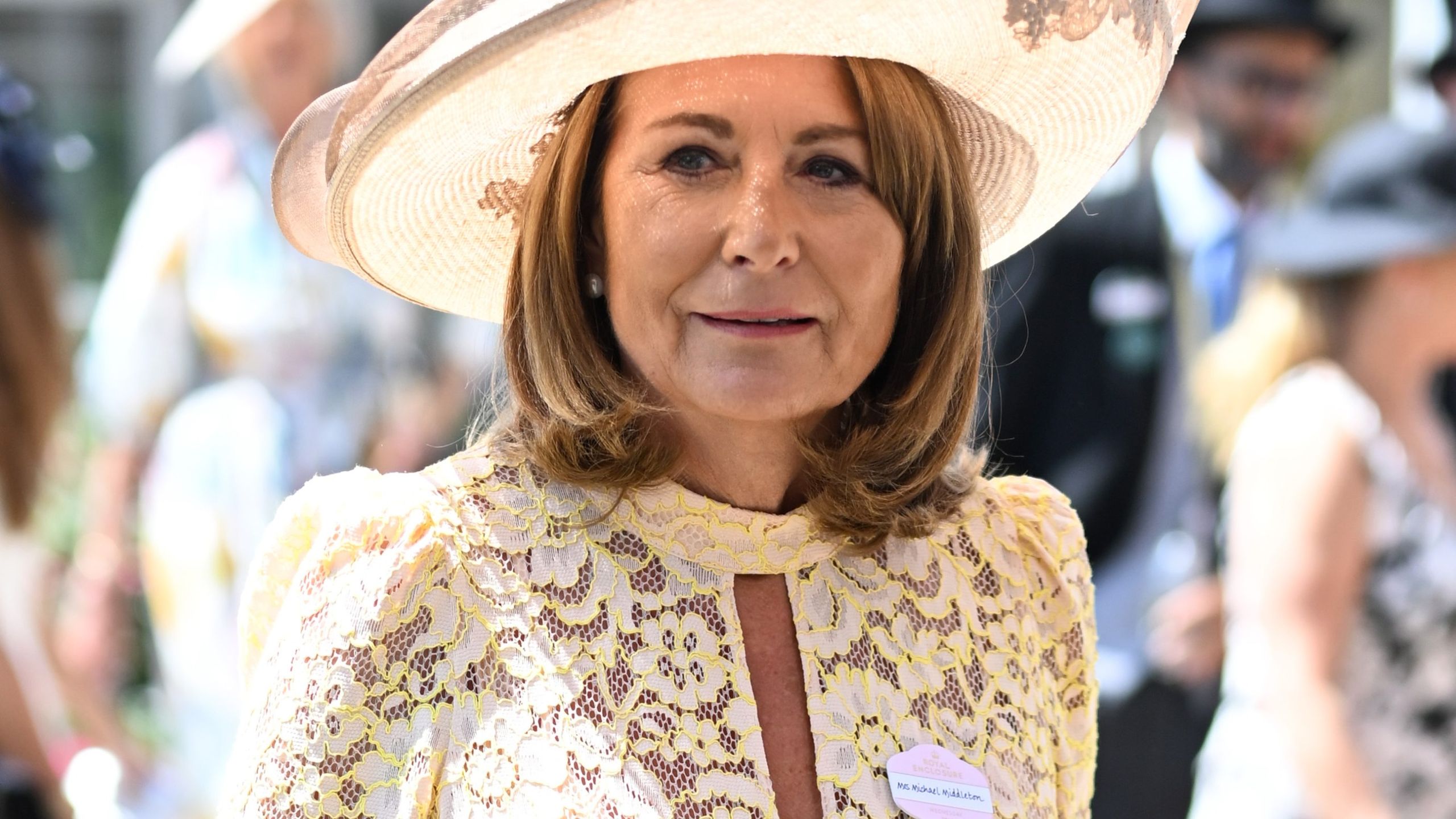 Carole Middleton's boho-inspired wedding guest outfit | Woman & Home