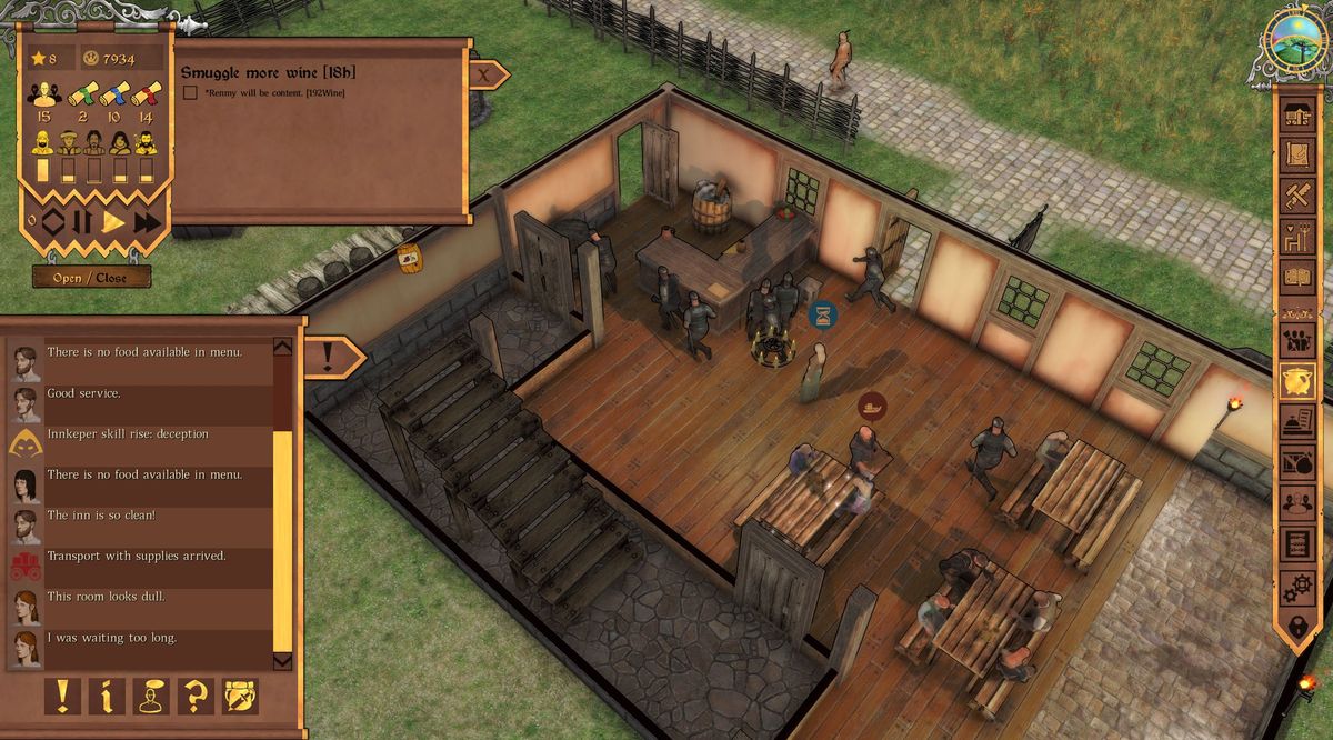 Just how accurate is new tavern management sim Crossroads Inn? | PC Gamer