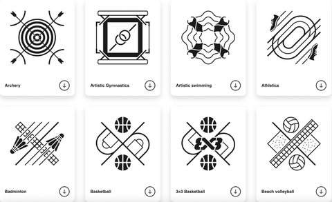 The new Paris 2024 Olympic pictograms are the most radical design departure yet | Creative Bloq
