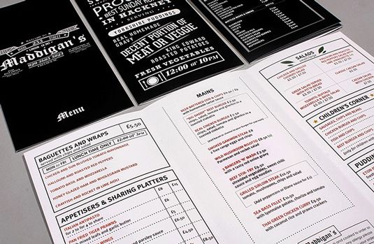 21 inspiring menu designs: Page 2 - Page 2 | Creative Bloq