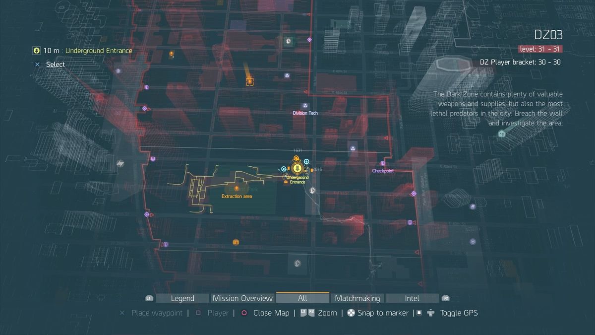 The Division Dark Zone 03 - The Division's Dark Zone: Chest locations ...