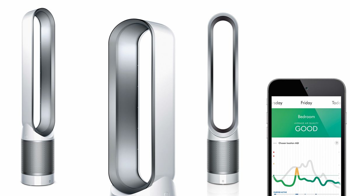 Dyson Pure Cool Link air purifier will remove the pollution from your ...