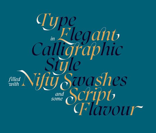 Font of the day: Caligo | Creative Bloq