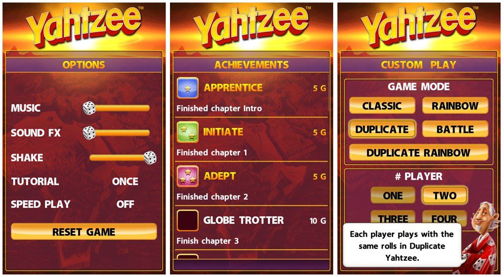 Yahtzee, an Xbox Windows Phone game that's a great way to pass the time ...