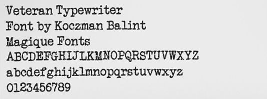 26 of the best free typewriter fonts | Creative Bloq