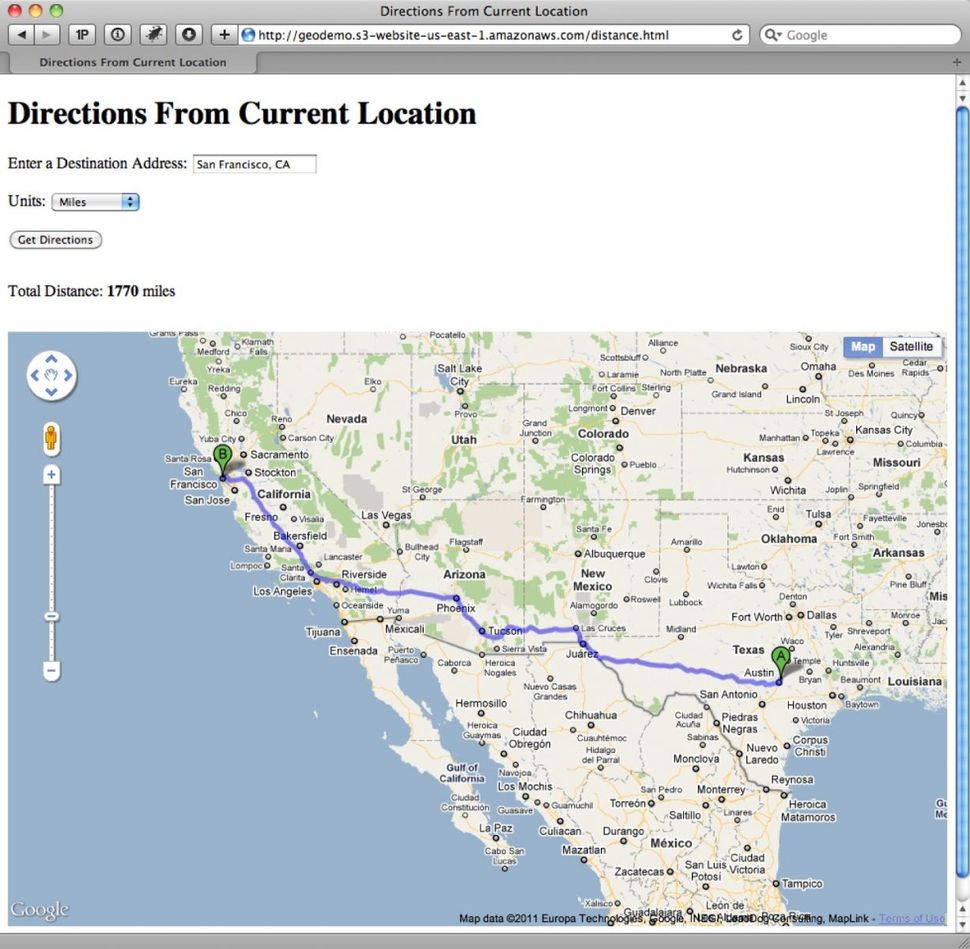 Getting started with HTML5 geolocation | Creative Bloq
