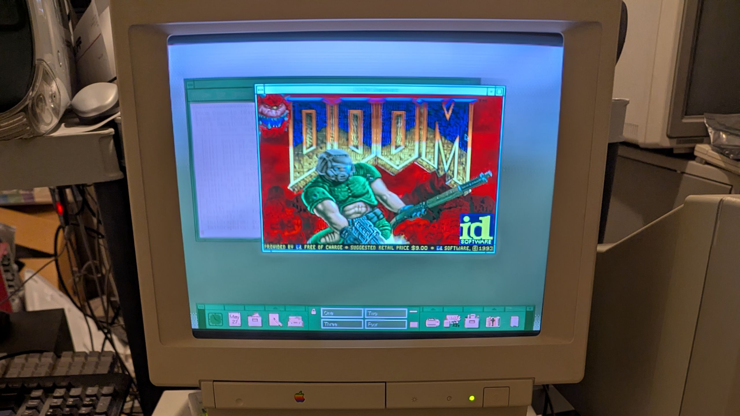 Someone hacked an Apple Network Server to run DOOM – $10,000 IBM AIX ...