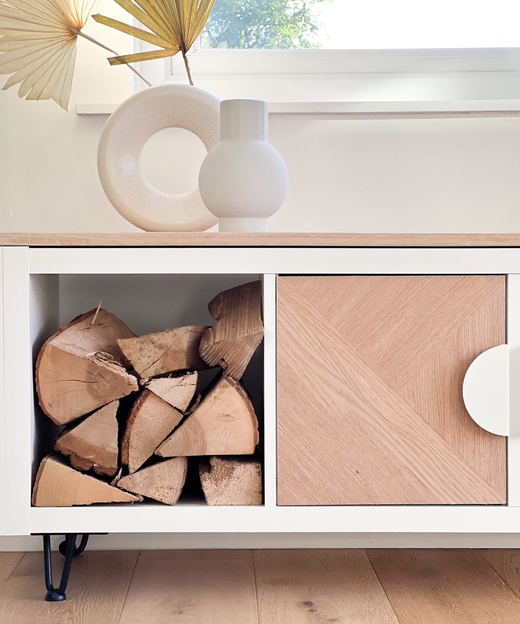 This IKEA KALLAX hack is a Scandi-cool statement piece