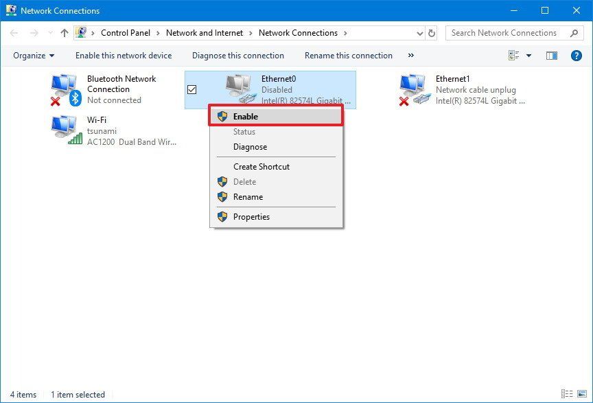 How to enable or disable Wi-Fi and Ethernet network adapters on Windows ...