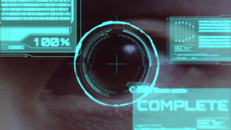 Fujitsu shows off its new iris-scanning authentication technology ...