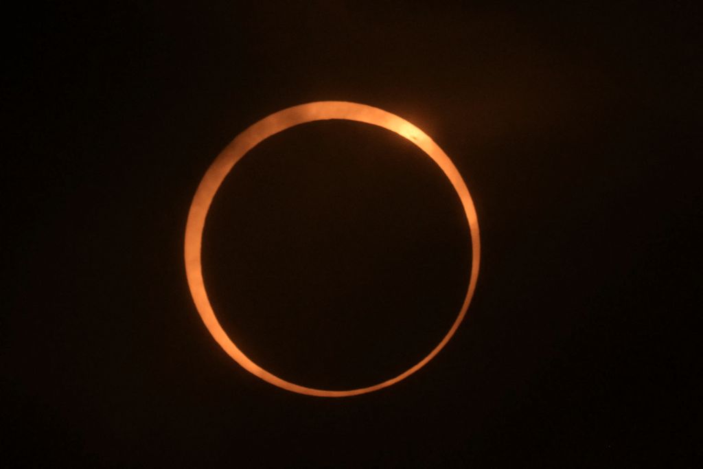 Annular solar eclipse 2024 delights with stunning 'ring of fire ...
