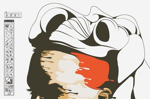 Create a drip-effect portrait in Illustrator | Creative Bloq