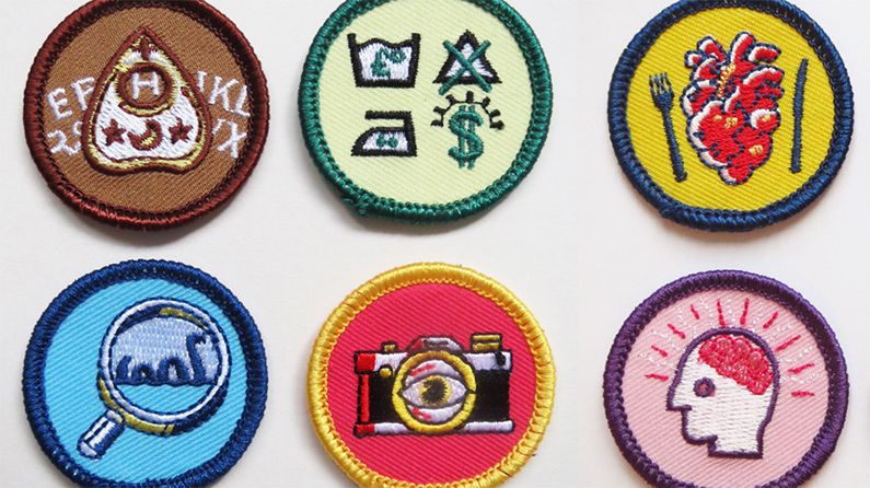 Comic-inspired badge designs put the fun in scouting | Creative Bloq