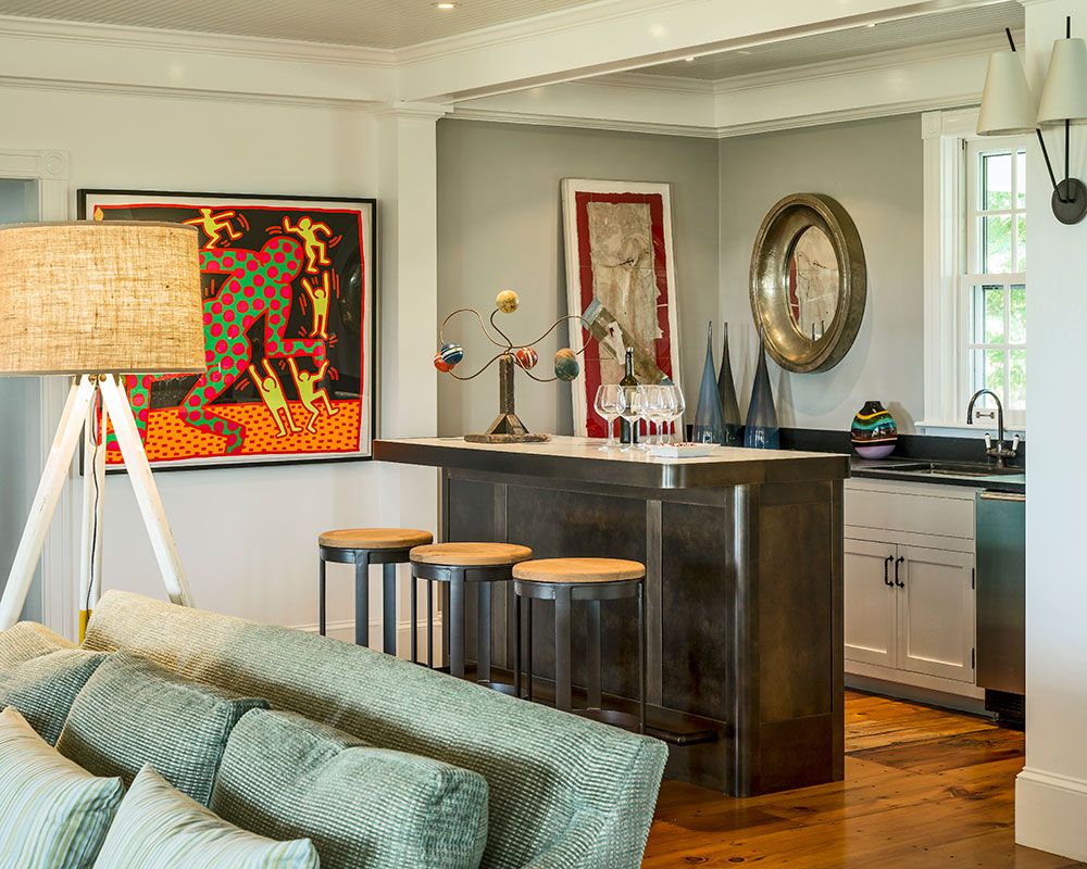 Characterful, art-filled house in Nantucket, designed by Tim Button ...