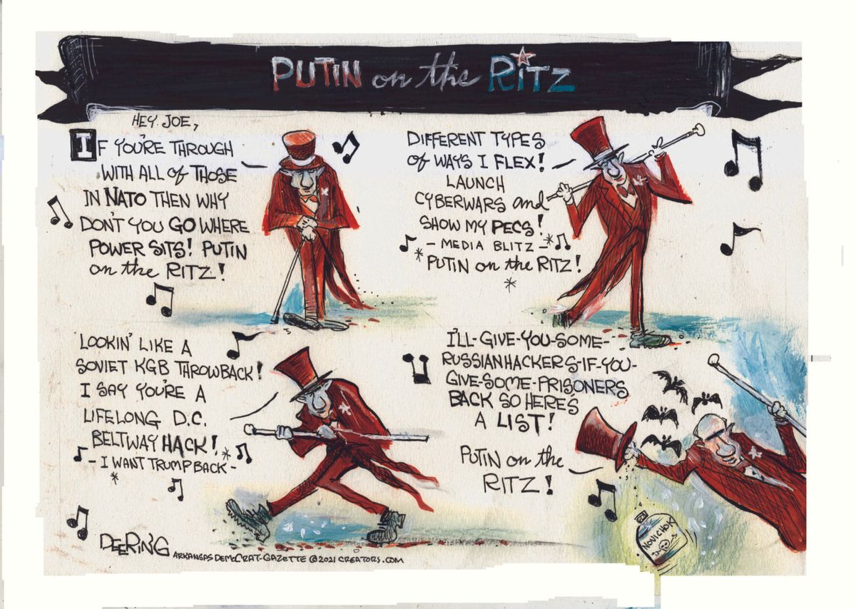 Putin on the Ritz | The Week