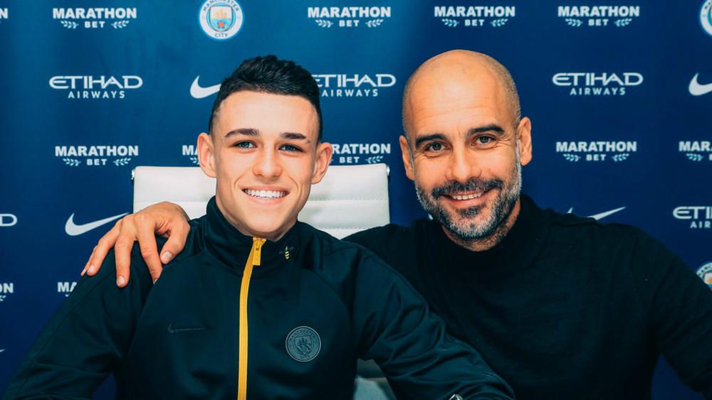 BREAKING NEWS: Foden signs Manchester City deal to 2024 | FourFourTwo