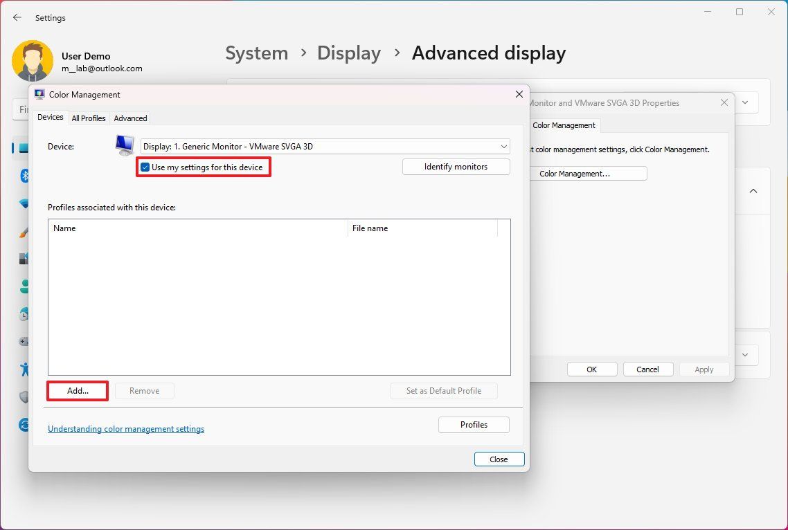 How to get correct color profile for your monitor on Windows 11 ...