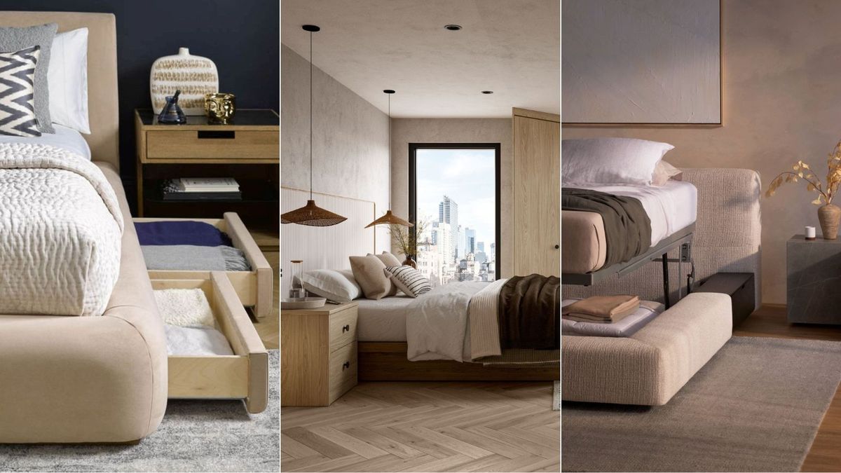 Best bed storage ideas: inbuilt and integrated storage ideas | Homes ...
