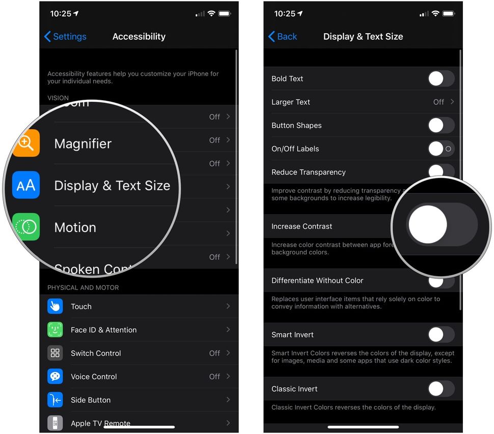 How to increase contrast and reduce motion on iPhone and iPad | iMore
