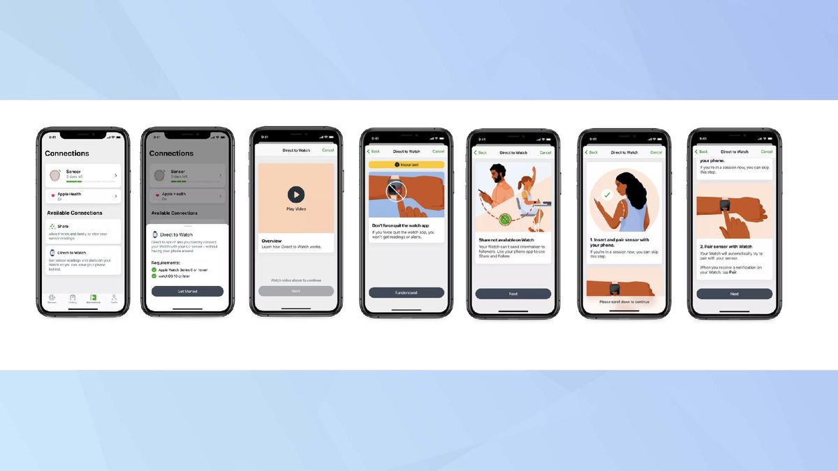 How to use Apple Watch with Dexcom G7 to monitor blood glucose levels ...