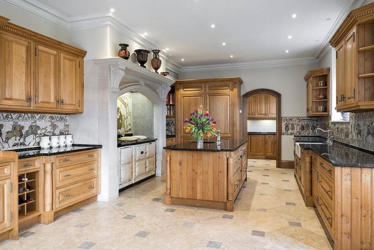 A mansion that's quite literally risen from the ashes and undergone a £ ...