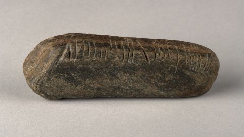 Stone with 1,600-year-old Irish inscription found in English garden ...