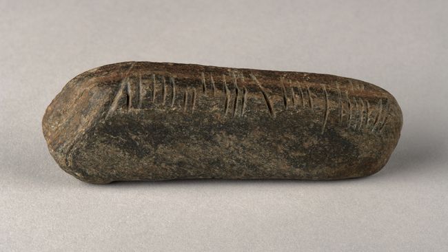 Stone with 1,600-year-old Irish inscription found in English garden ...