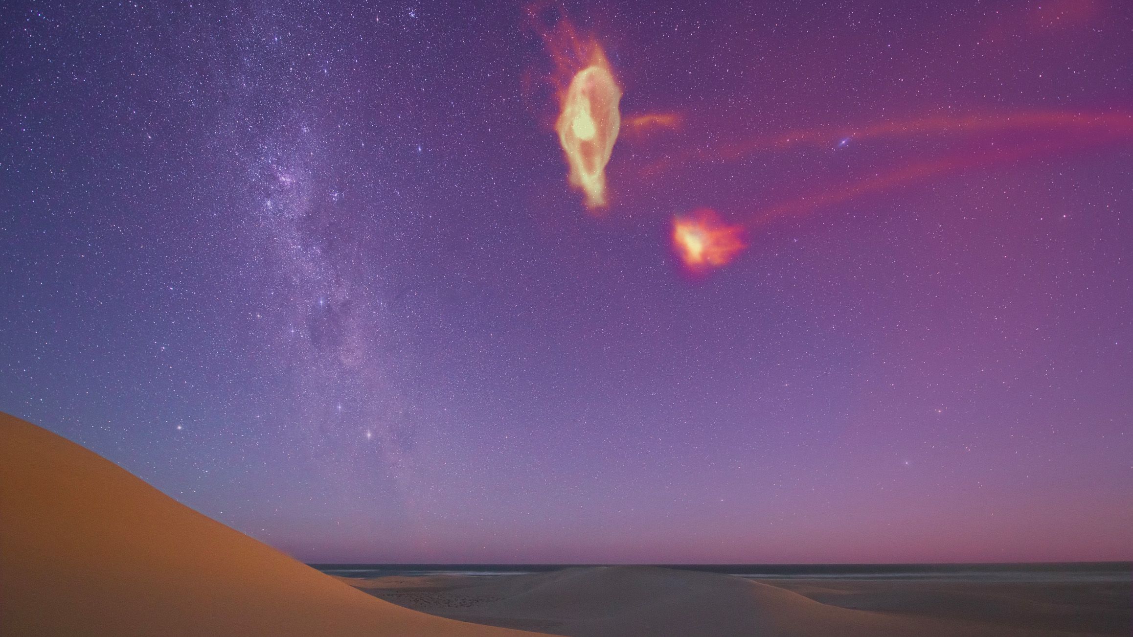 This hot 'stream' of star gas will collide with our galaxy sooner than ...