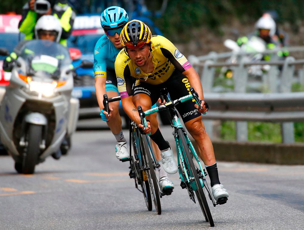 Comedy of errors and a crash cost Roglic dearly at Giro d'Italia ...