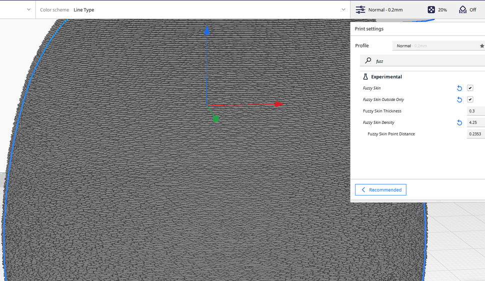 Cura Fuzzy Skin Feature: How to Use it to Add a Textured Surface on 3D ...