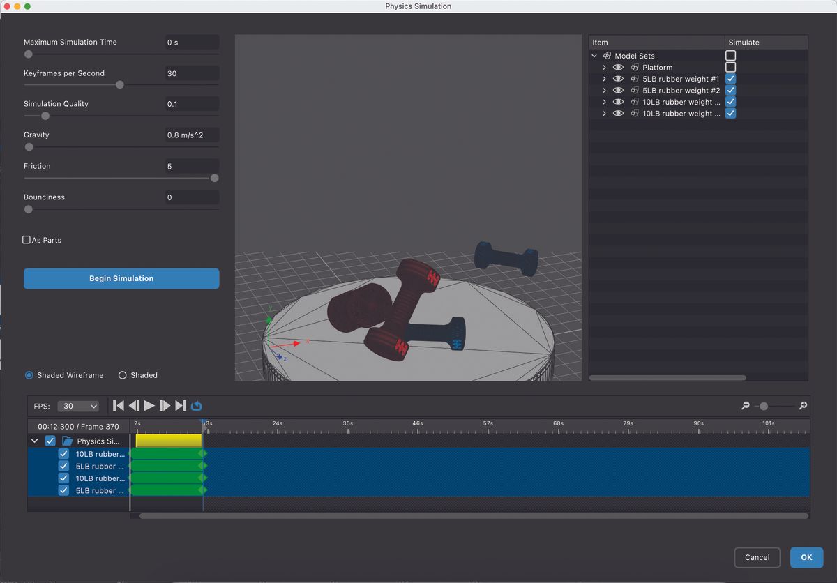 How to run a realistic physics simulation in KeyShot | Creative Bloq