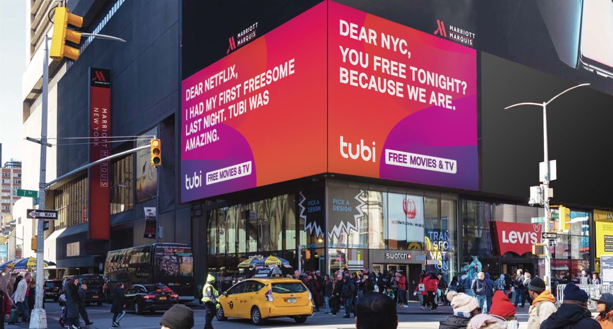 Tubi Comes onto Big Cities with Racy Outdoor Campaign | Next TV ...