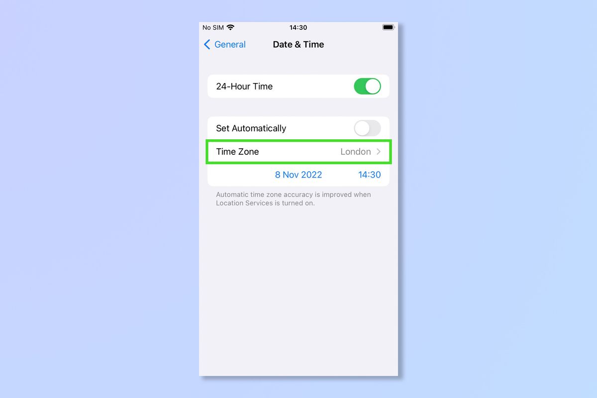 How to change the time on iPhone | Tom's Guide