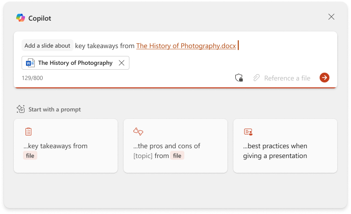 Microsoft Copilot now lets you turn a file into a PowerPoint slide ...