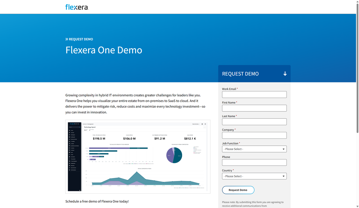 I tested Flexera and was impressed us with its approach to managing ...