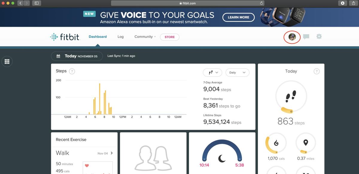 How to export your Fitbit data | iMore