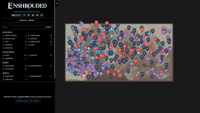Enshrouded interactive map: Every location, chest, Ancient Spire, and ...