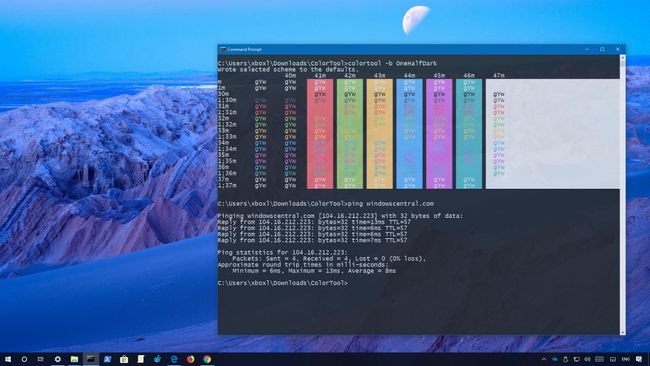 How to change the appearance of Command Prompt on Windows 10 | Windows ...