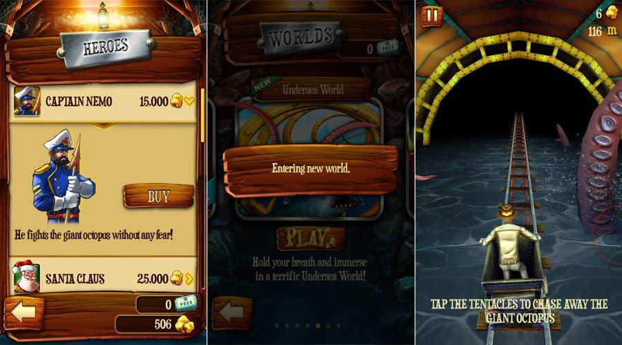 Rail Rush receives Undersea update, offering a new experience to speed ...