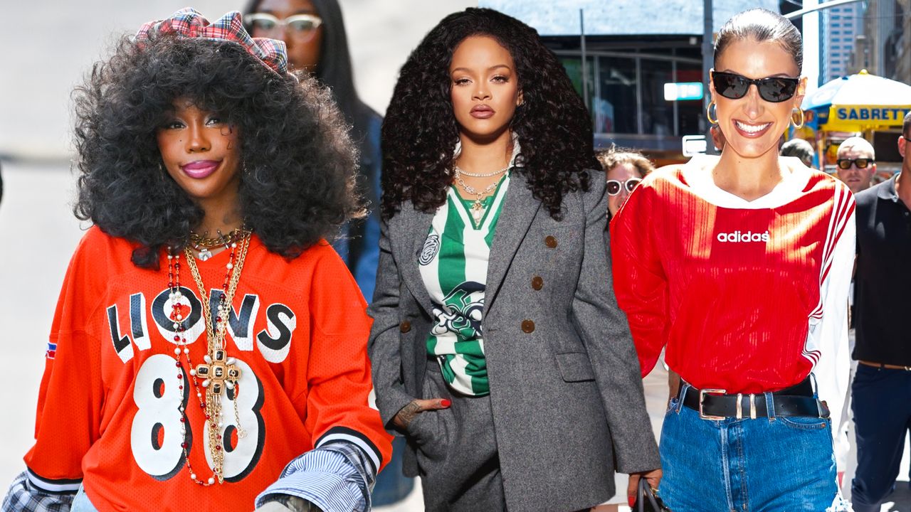 The Sports Jersey Trend Throws a Curveball at Celebrity Style | Marie ...