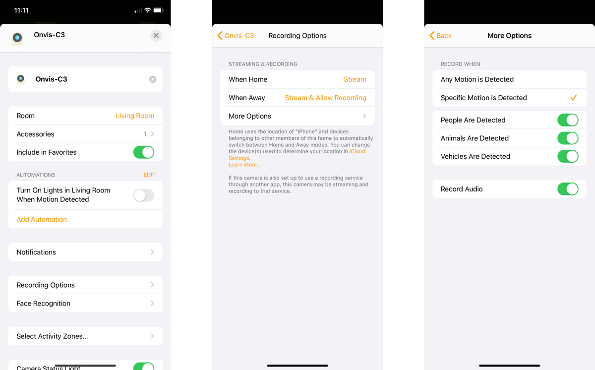 ONVIS C3 Indoor Smart Camera Review: Dated design, modern features | iMore
