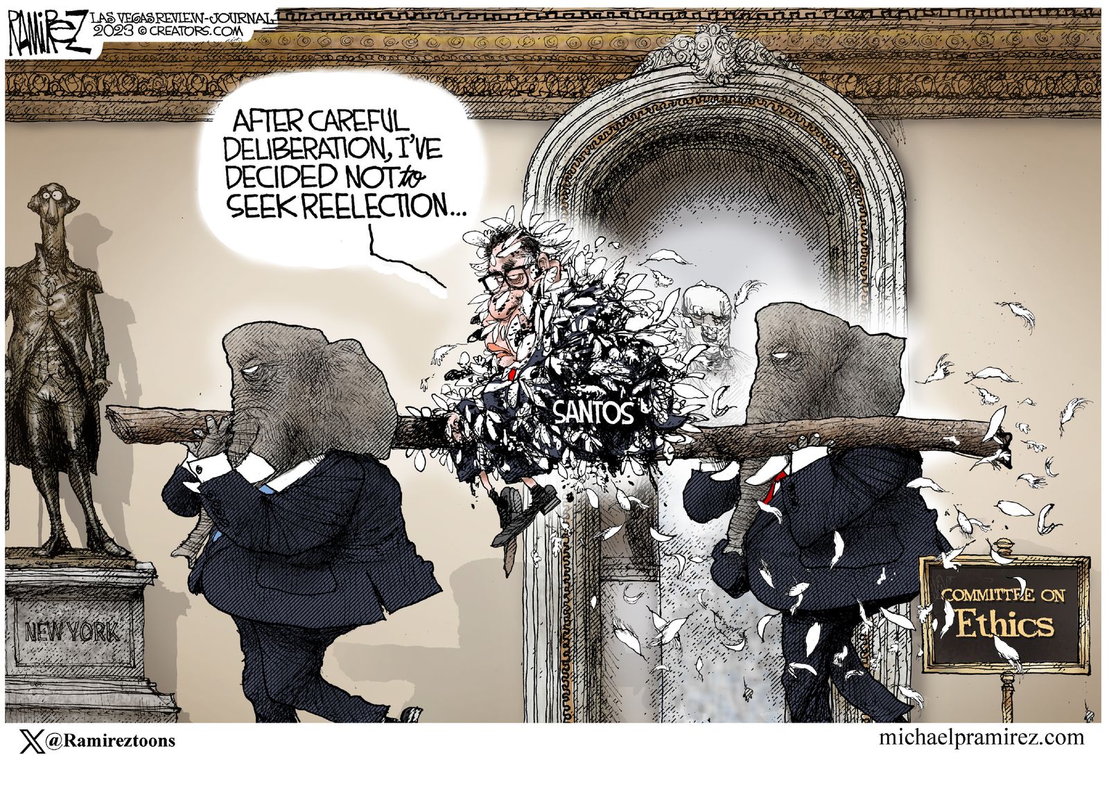 Today's political cartoons - November 25, 2023 | The Week