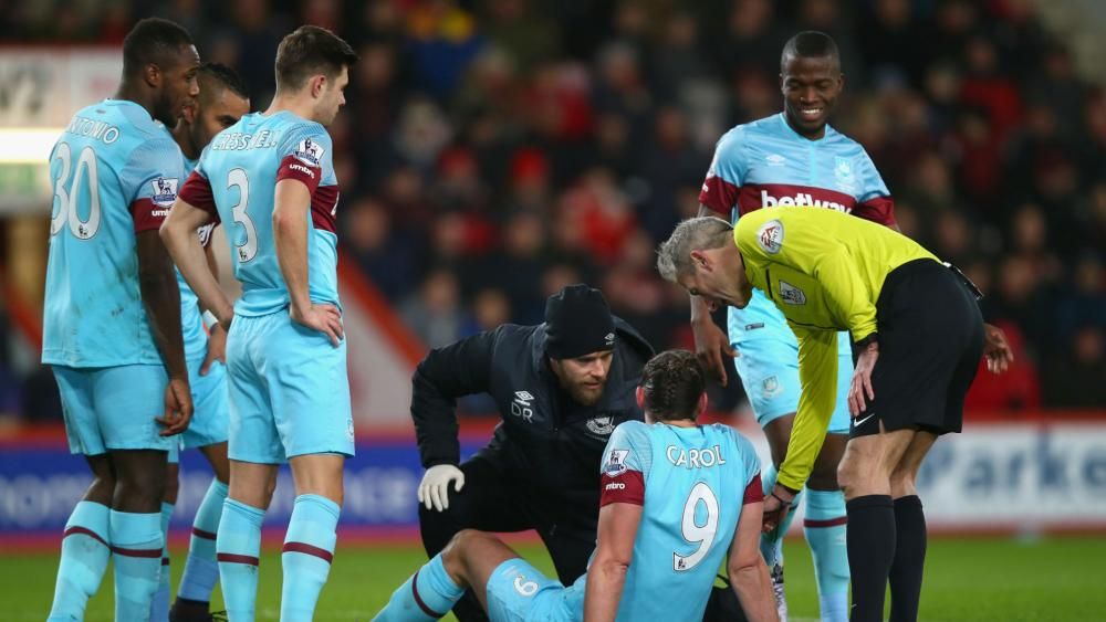 Carroll injury is no reason to be negative - Bilic | FourFourTwo