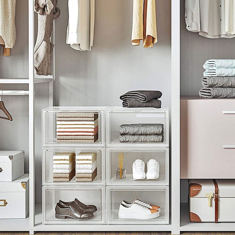 Wardrobe storage ideas – tips for organising your closet | Ideal Home