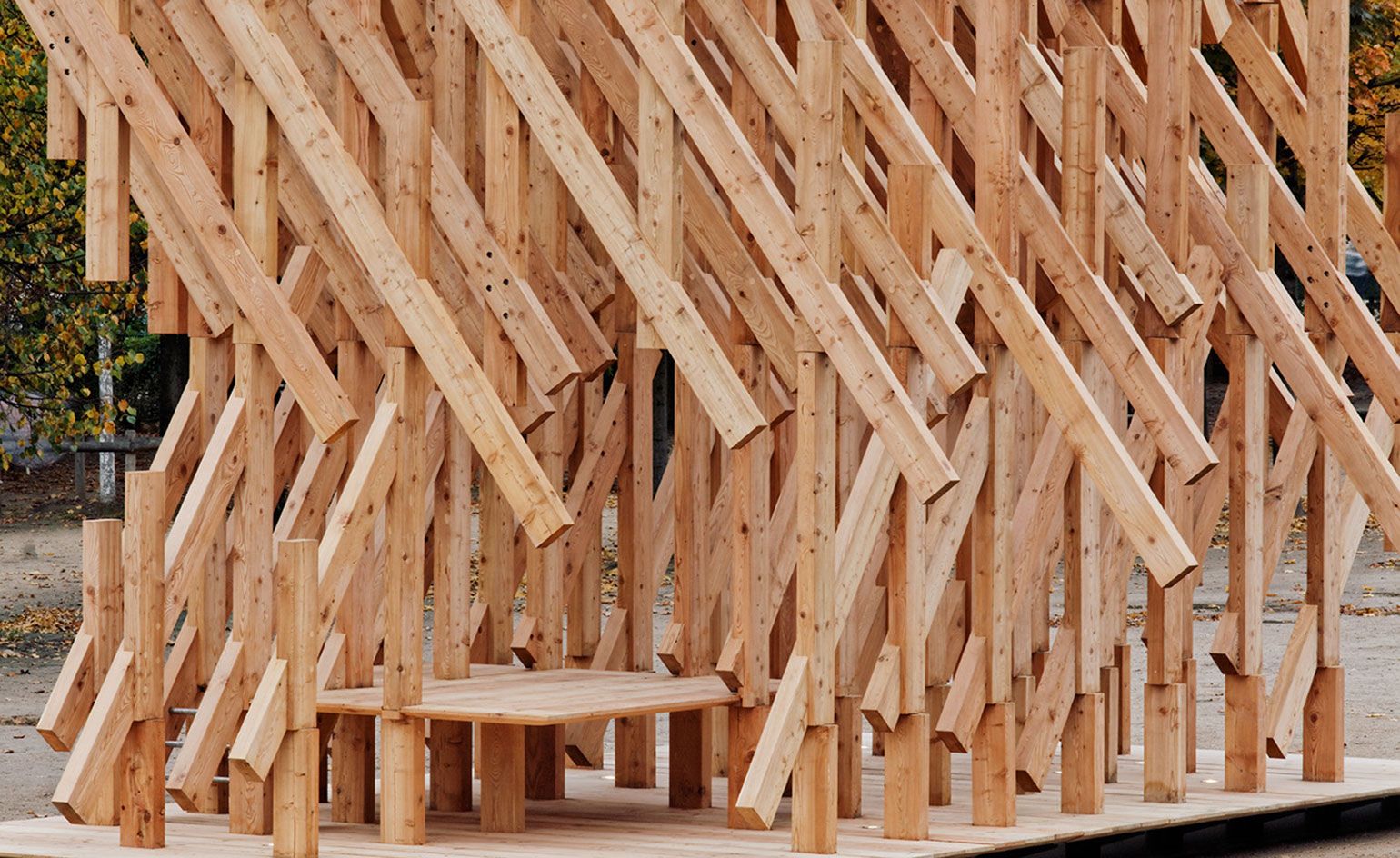 Kengo Kuma's new Paris pavilion is inspired by the forest | Wallpaper