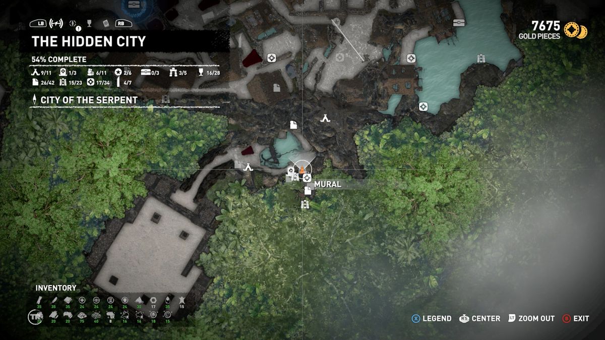 The Hidden City mural locations - Complete Shadow of the Tomb Raider ...