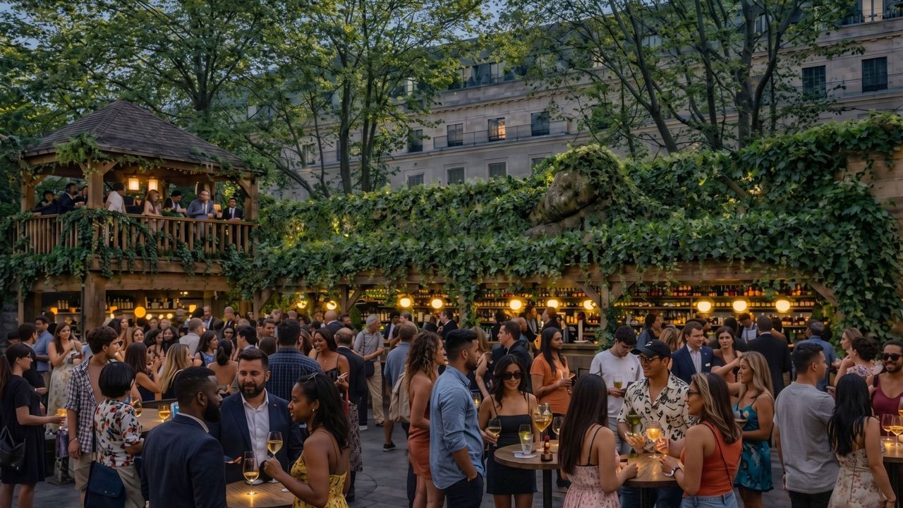 A new secret garden is coming to London this summer packed with three ...