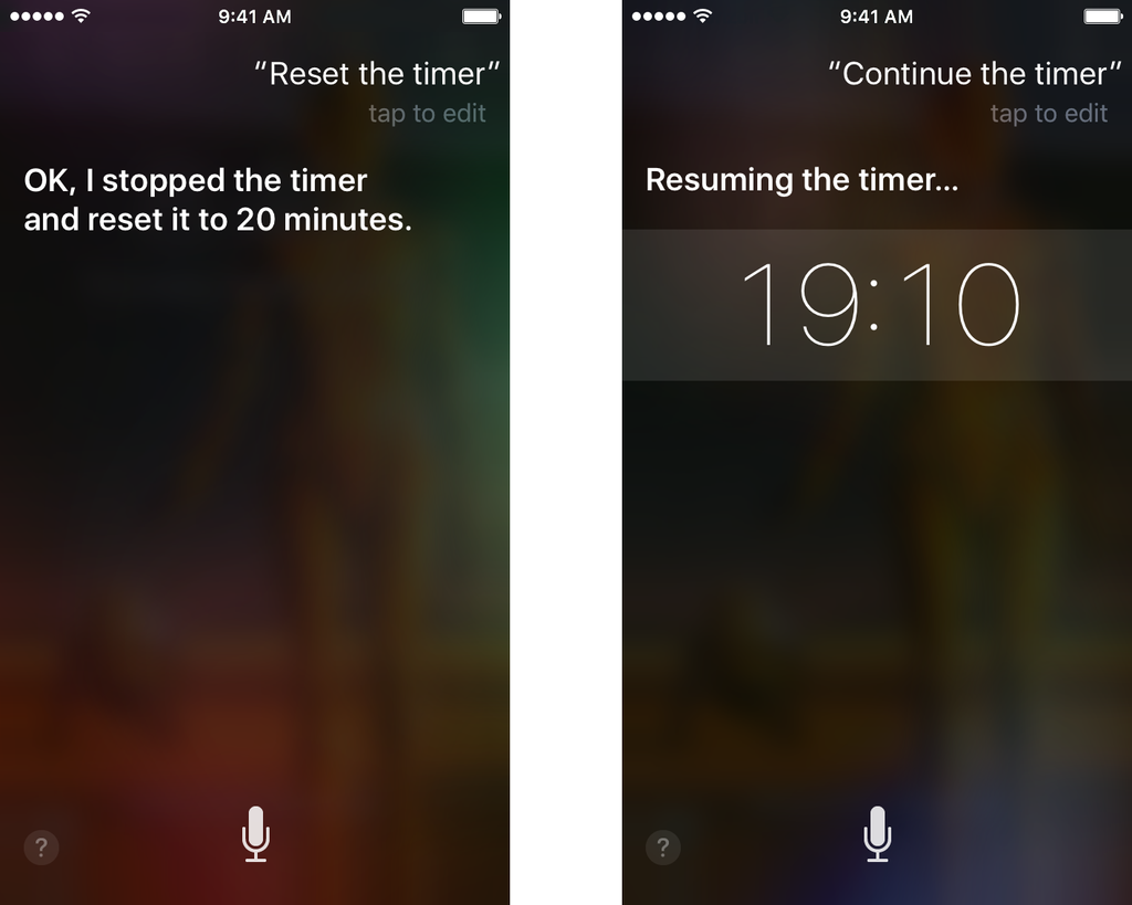 How to view, change, restart, or stop a timer with Siri | iMore